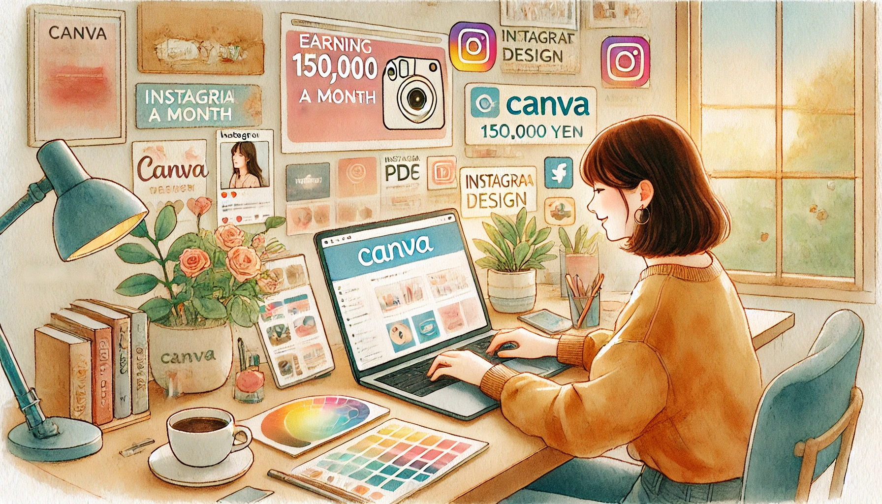 CANVAで月15万円を生み出した方法 5選 | e imagine works